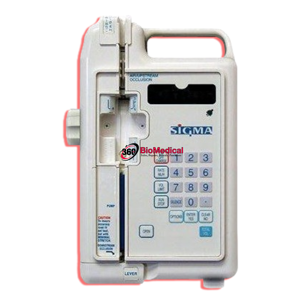 SIGMA 8000 PLUS INFUSION PUMP – 360biomedical