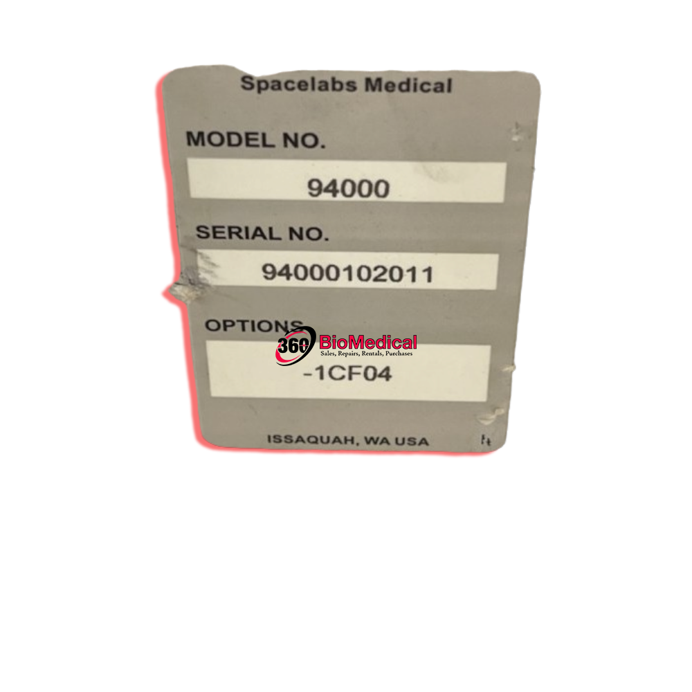 Spacelabs 94000 monitor – 360biomedical