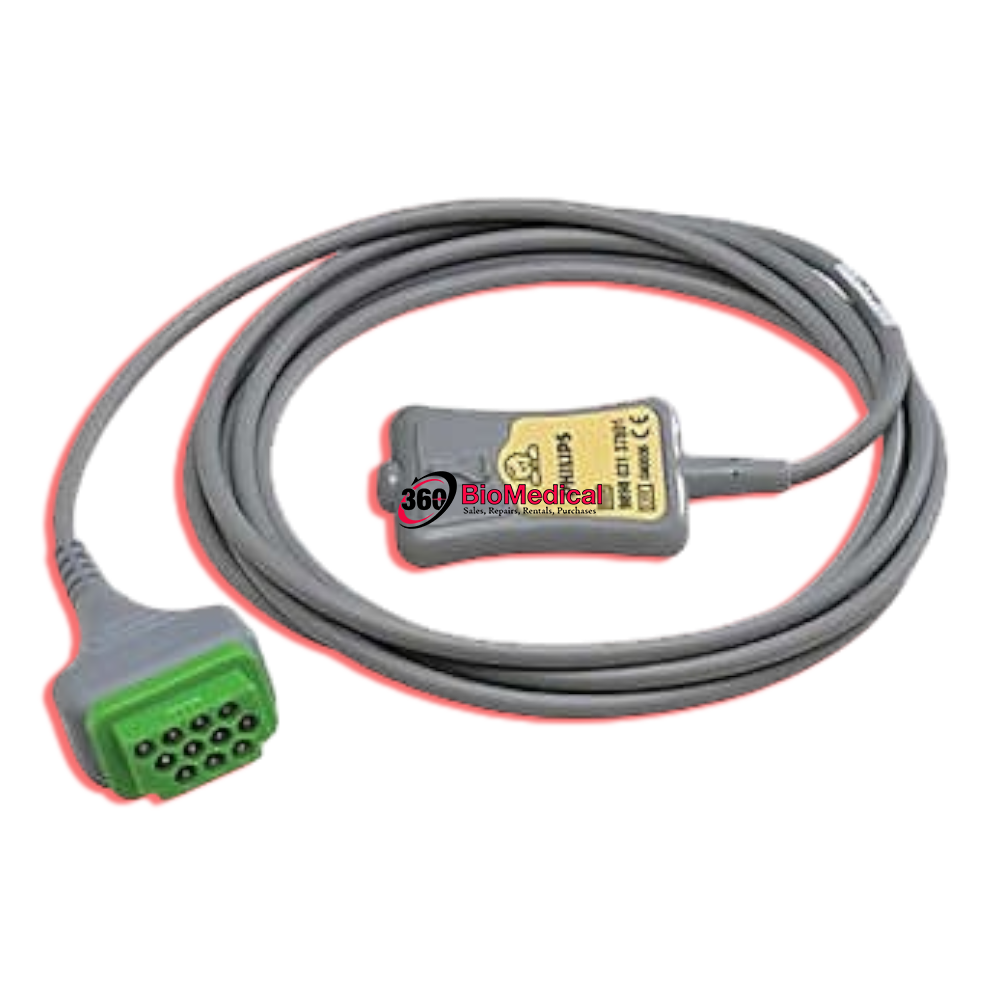 Philips DECG Reusable Legplate Adapter For GE 120 Fetal Monitor 989803 ...