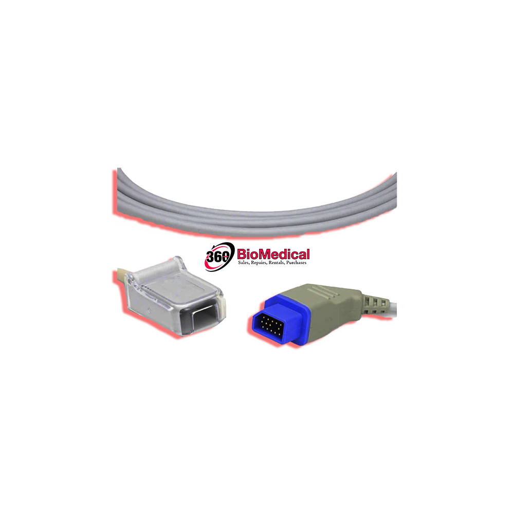 Nihon Kohden SpO2 Adapter Cable - JL-631P-Compatible – 360biomedical