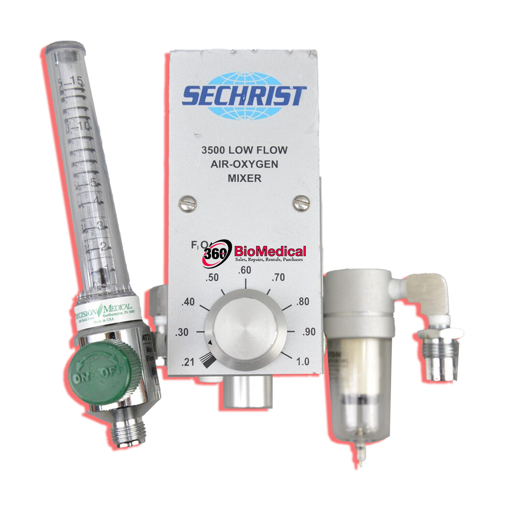 Sechrist 3500 Low Flow Meter Blender – 360biomedical